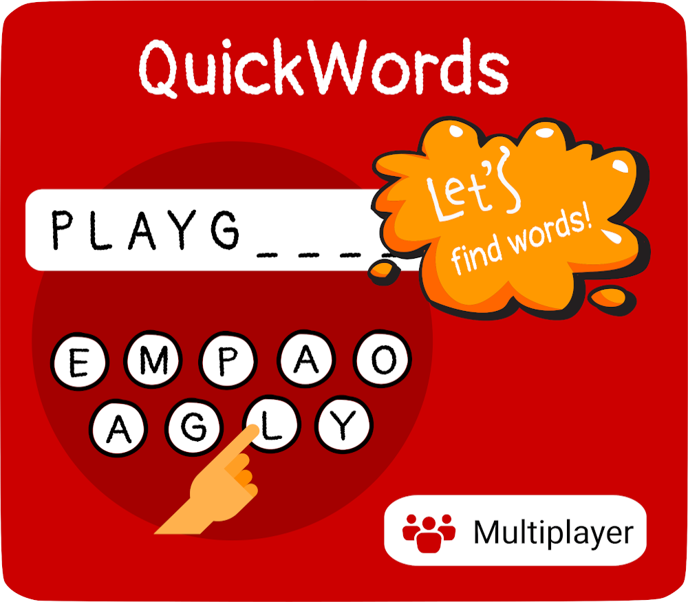 QuickWords - simple brain training game